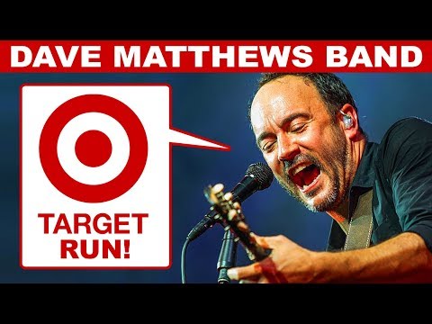 Dave Matthews Band makes a TARGET RUN for "Rhino's Choice"