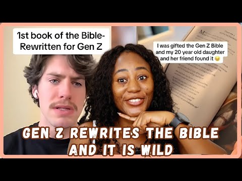 The Gen Z's Version Of The Bible Will Shock You!! - Must Watch