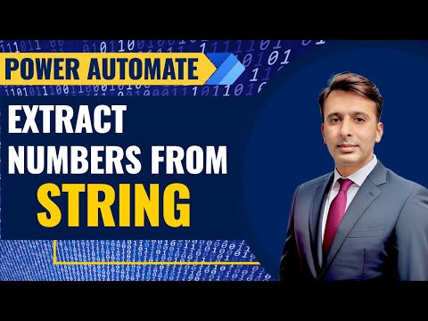 Unlock the Secret: Effortlessly Extract Numbers from Strings with Power Automate!