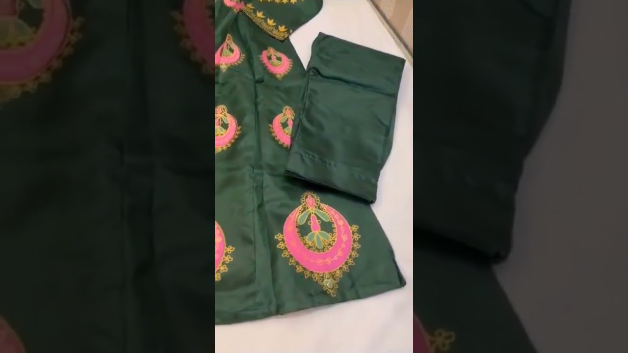 kattan silk long frock size medium and large.     #sofia #collection #trendy #fancy #wear #original