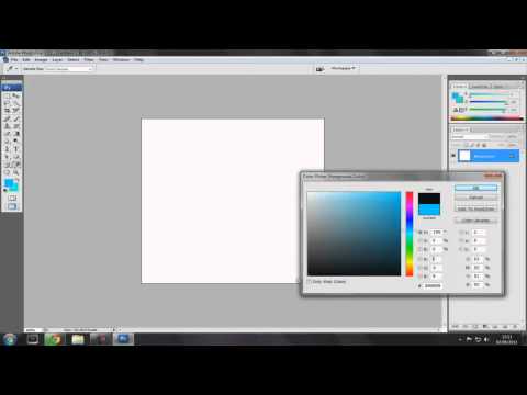 How to change the colour of a brush in Photoshop CS3