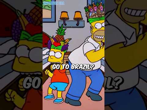 What Happens When The Simpsons Go To Brazil? #thesimpsons