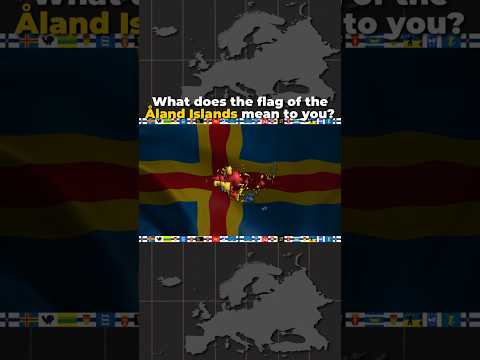 Flag of the Åland Islands 🇦🇽 ➡ Meaning
