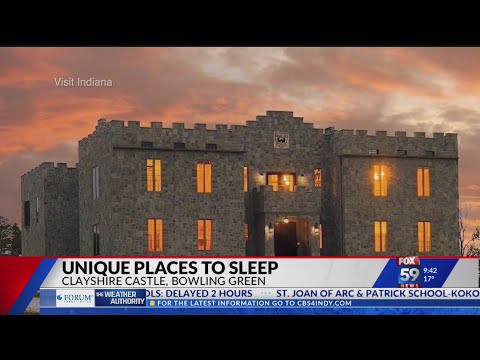 Valentine's Day ideas: unique places to stay in Indiana
