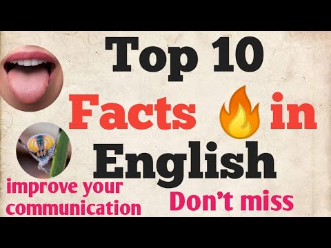 Unknown facts in english | Everyone must know #1 #youtubefactsinenglish Did you know? #didyouknow