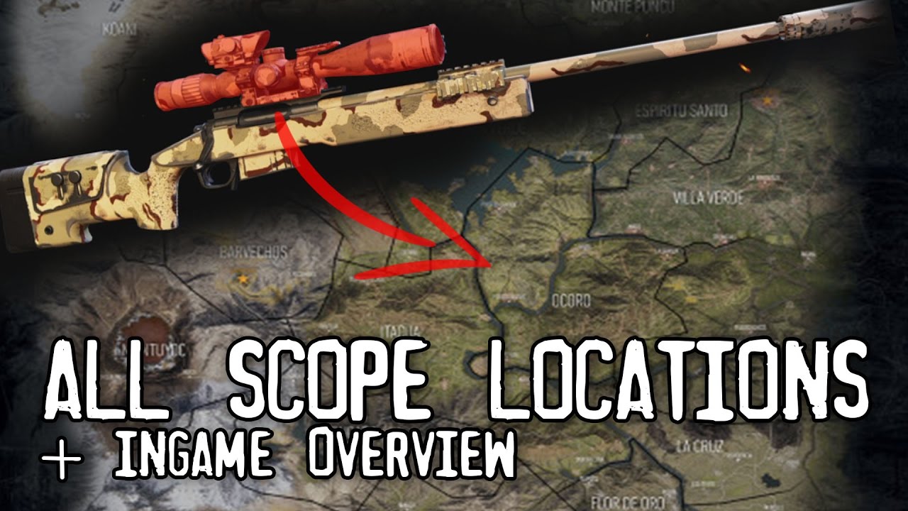 Ghost Recon Wildlands - Sniper Rifle Scope Locations Revealed - Daily Star