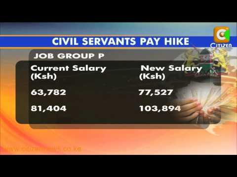 Civil Servants Get Over 50% Pay Hike