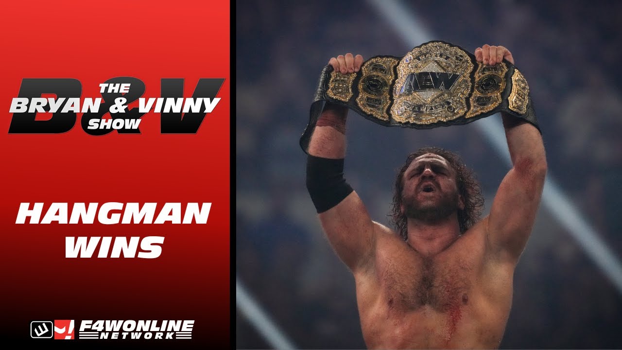 Hangman Page frees the AEW World title from Jon Moxley at All In Texas