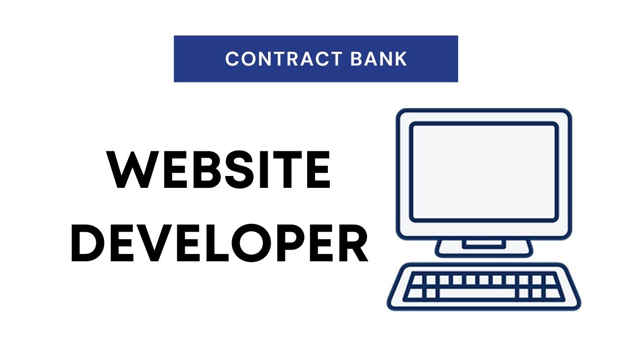 Contract Bank: Website Development Agreement (Web Developer)