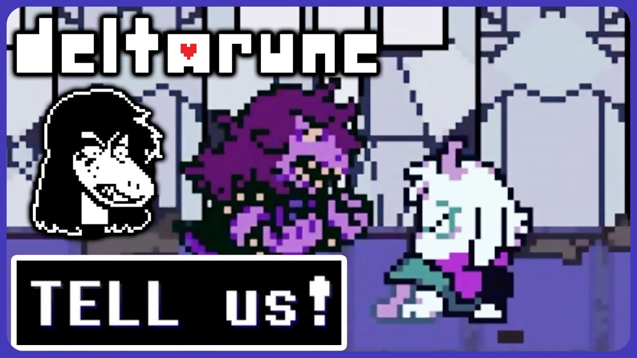 Susie crashes out on Ralsei - Deltarune Chapter 4