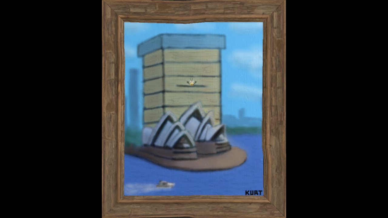 Birthday present for Bee (Rust Art Timelapse)