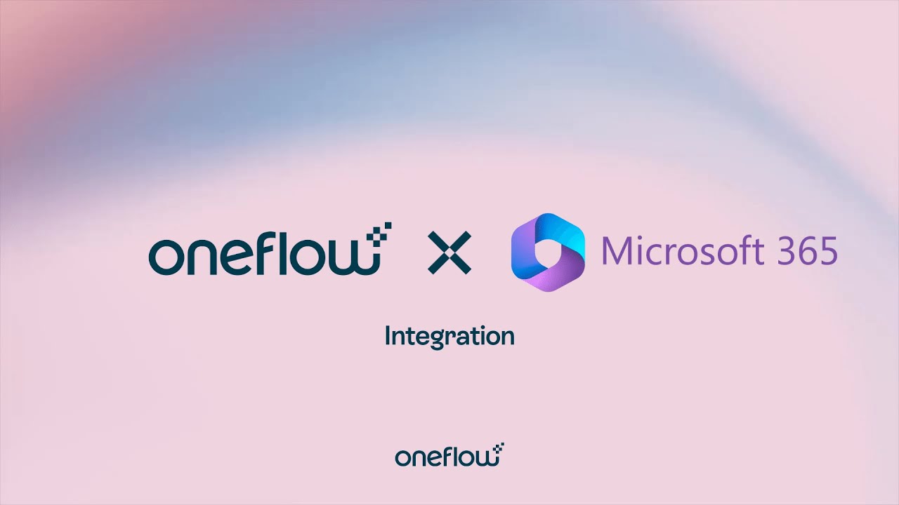 Oneflow x Microsoft | Oneflow integration