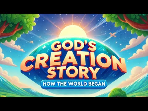 God’s Creation Story: How the World Began! | Animated Bible Story for Kids