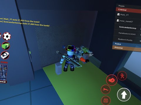 How To Glitch Into The Bank In Roblox Jailbreak Without A Key Card! *Insane!!*