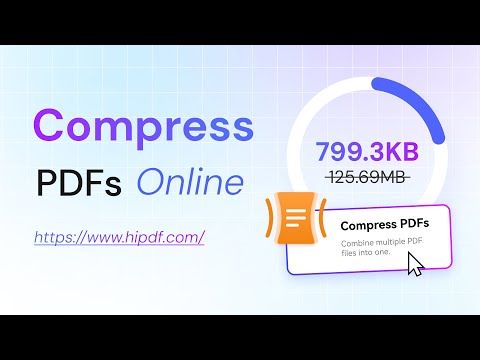 Compress PDFs Online