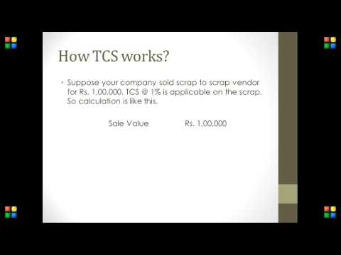 Tax Collected at Source (TCS) by freetaxedu.com