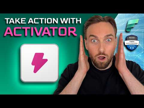 Event Triggers & Alerts with Microsoft Fabric Activator | DP-700 Exam Prep