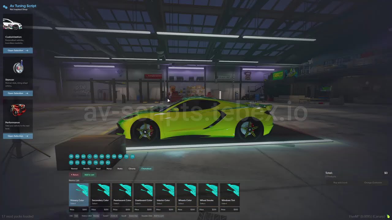 Tuning System [Fivem Script]