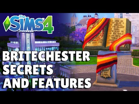 Britechester World Secrets And Features | The Sims 4 Guide