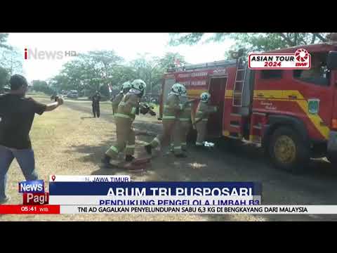 Geladi Kedaruratan Limbah B3 - Courtesy of iNews