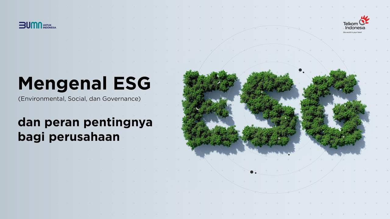 Understanding ESG (Environmental, Social, and Governance) and its important role for companies