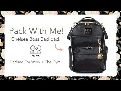 How To Pack: Chelsea Boss Backpack Diaper Bag for Work + The Gym