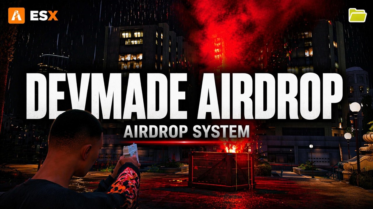 Airdrop System | FiveM Script [ESX] [OX]