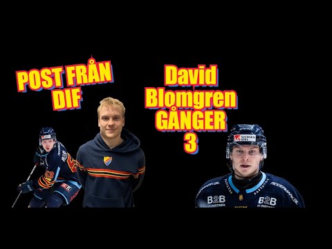 DAVID BLOMGREN | 3 ST AUTOGRAFER! SAMLINGEN VÄXER!