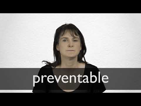 PREVENTABLE definition and meaning | Collins English Dictionary
