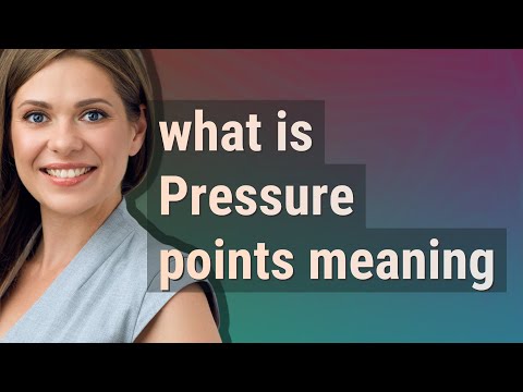 Pressure points | meaning of Pressure points