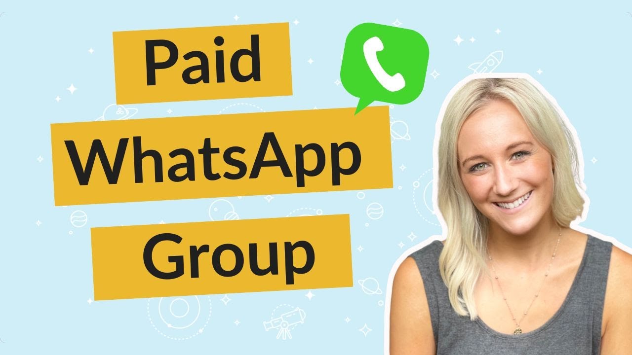 How to create a paid WhatsApp Community