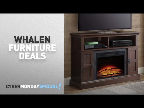 Walmart Top Cyber Monday Whalen Furniture Deals: Whalen Media Fireplace Console for TVs up to 55",