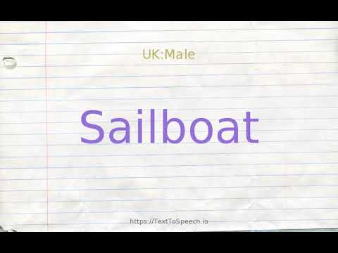 How to pronounce sailboat