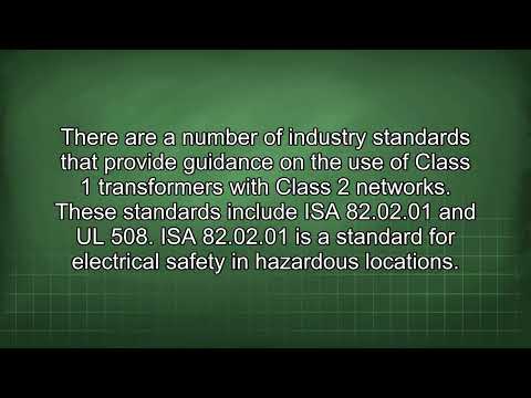 Class 1 Transformer Feeding Class 2 Network NEC Interpretation