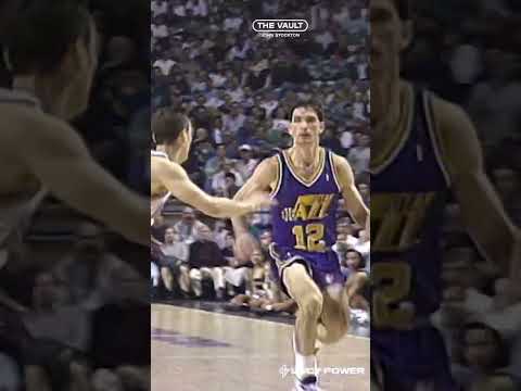 John Stockton in transition 🏀 | UTAH JAZZ