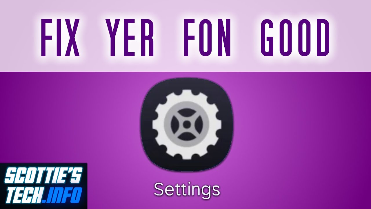 How to find and fix any Android setting