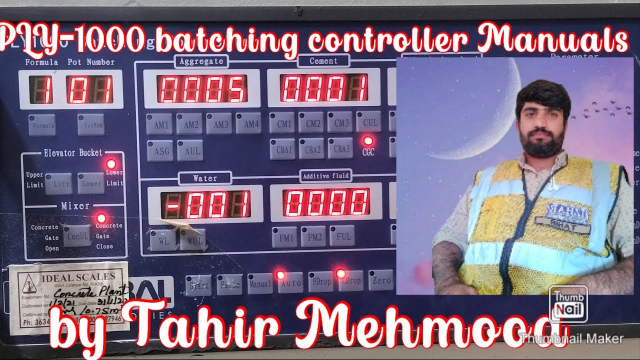 ply 1000 batching controller