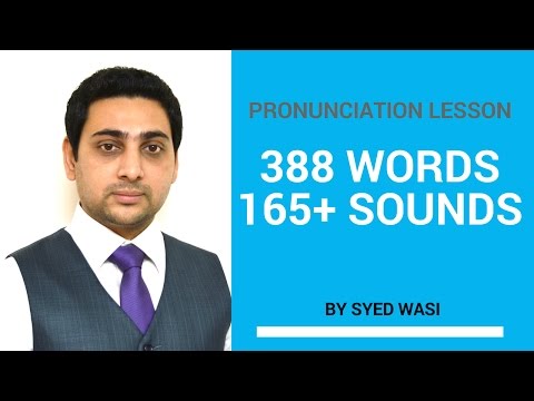 English Pronunciation and Sound Patterns Lesson