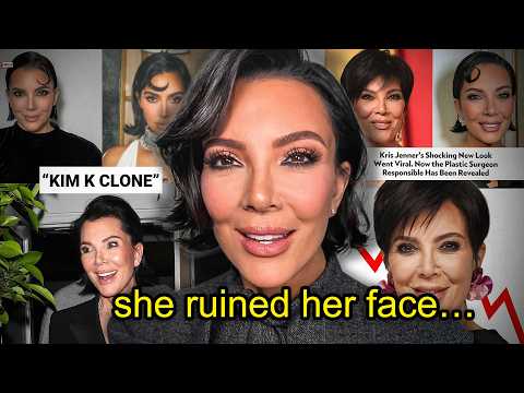 KRIS JENNER RUINED HER FACE...