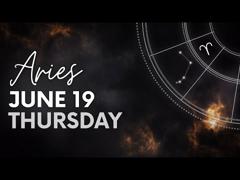 Aries - Today Horoscope - June 19, 2025
