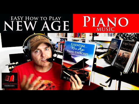 EASY How to Play New Age Music on the Piano Key of C major - Essential Piano Lessons - Jerald Simon