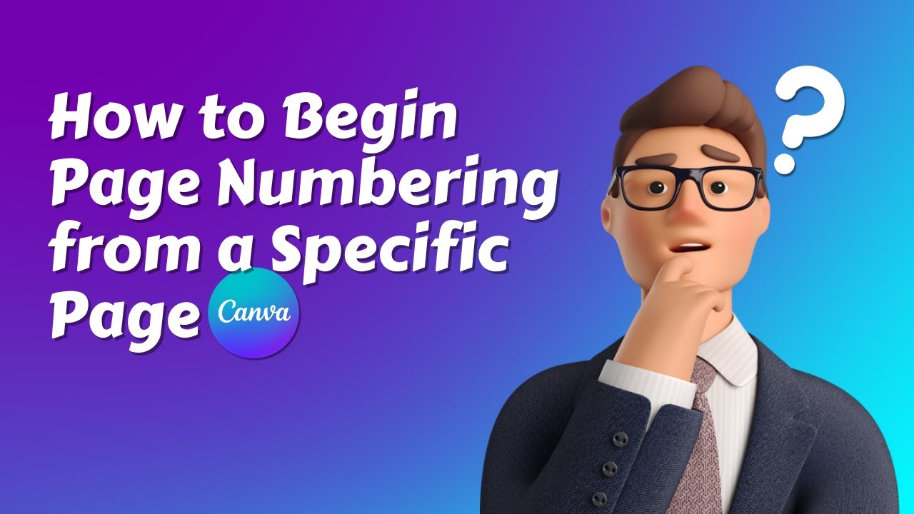 How to Start Page Numbering from Any Page in Canva (Quick Tutorial)