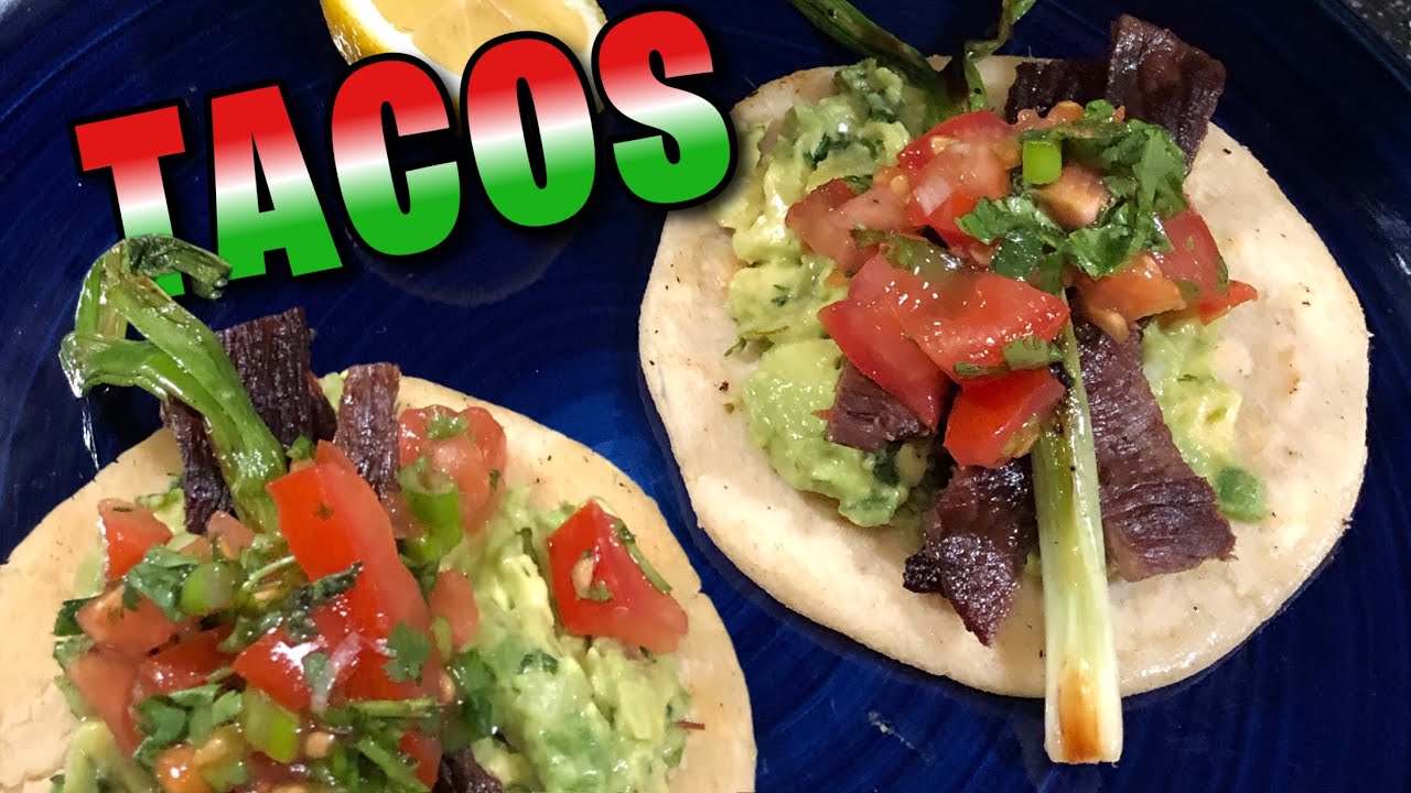 I ❤️ 🌮 My Favorite Tacos De Cecina | Best Taco Tuesday Meal With Guacamole -  Pico De Gallo - Salsa