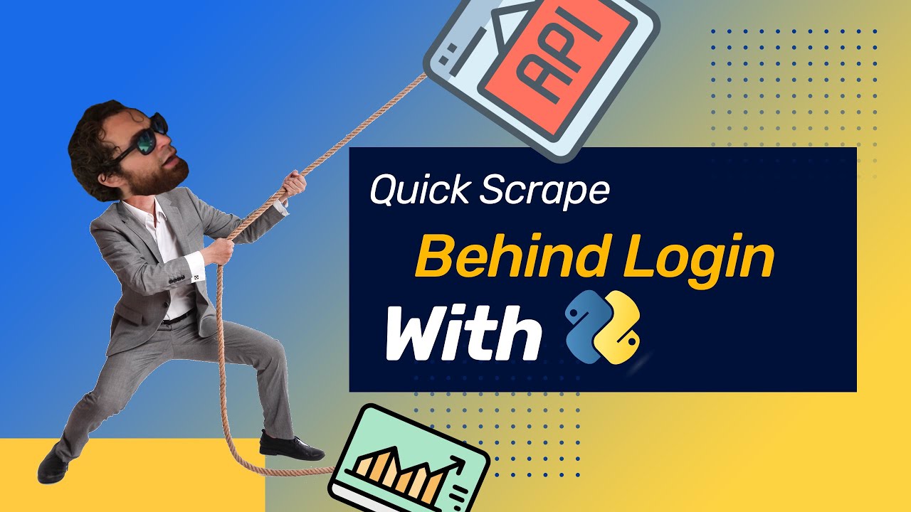 Quick Scrape Behind Login with Python