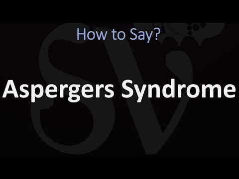 How to Pronounce Aspergers Syndrome? (AS) | Pronunciation Guide