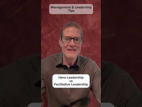 (Avoid The "Hero" Leadership Mindset) #leadershipskillstraining #managementtraining #management
