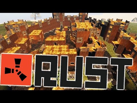 OVERPOWERED WEAPONS AND RAID - RUST MODDED DoomTown.IO #3
