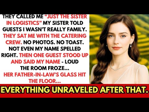 My Sister’s In-Laws Mocked Me At Her Wedding —Until 1 Guest Said My Name .. REGRET HIT LIKE THUNDER