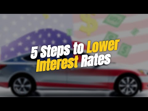 5 Steps to Lower Your Auto Loan Interest Rate 🚗💰