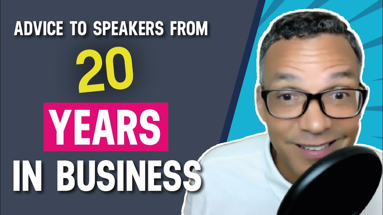 20 Lessons from 20 Years in Business: Speaking Business Success Story